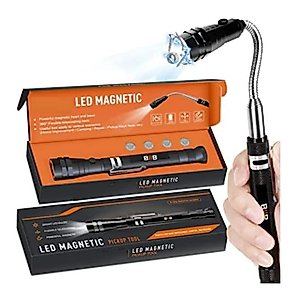 Gifts for Men, Stocking Stuffers for Men Gifts, Telescoping Magnetic Pickup Tools Cool Gadgets for Men, Christmas Birthday Gifts for Men, Husband, Boyfriend, Him, Cool Stuff for Men Dad Gifts