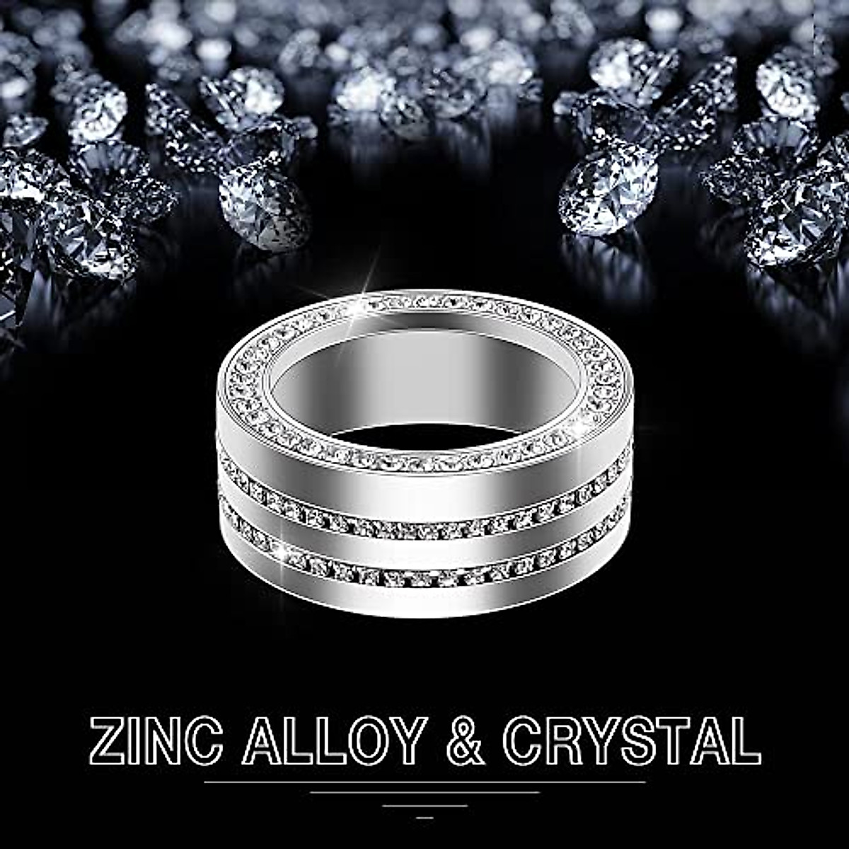 1797 AC Air Conditioning Knob Covers Accessories for Toyota RAV4 2023 2022 2021 2020 2019 Bling Sticker Decal Crystal Silver Pack of 2