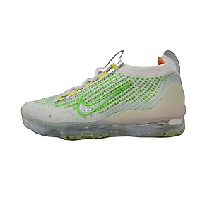 Nike Women's Air Vapormax 2021 Flyknit Shoes, White/White Pearl Pink-Sail, 8.5 M US