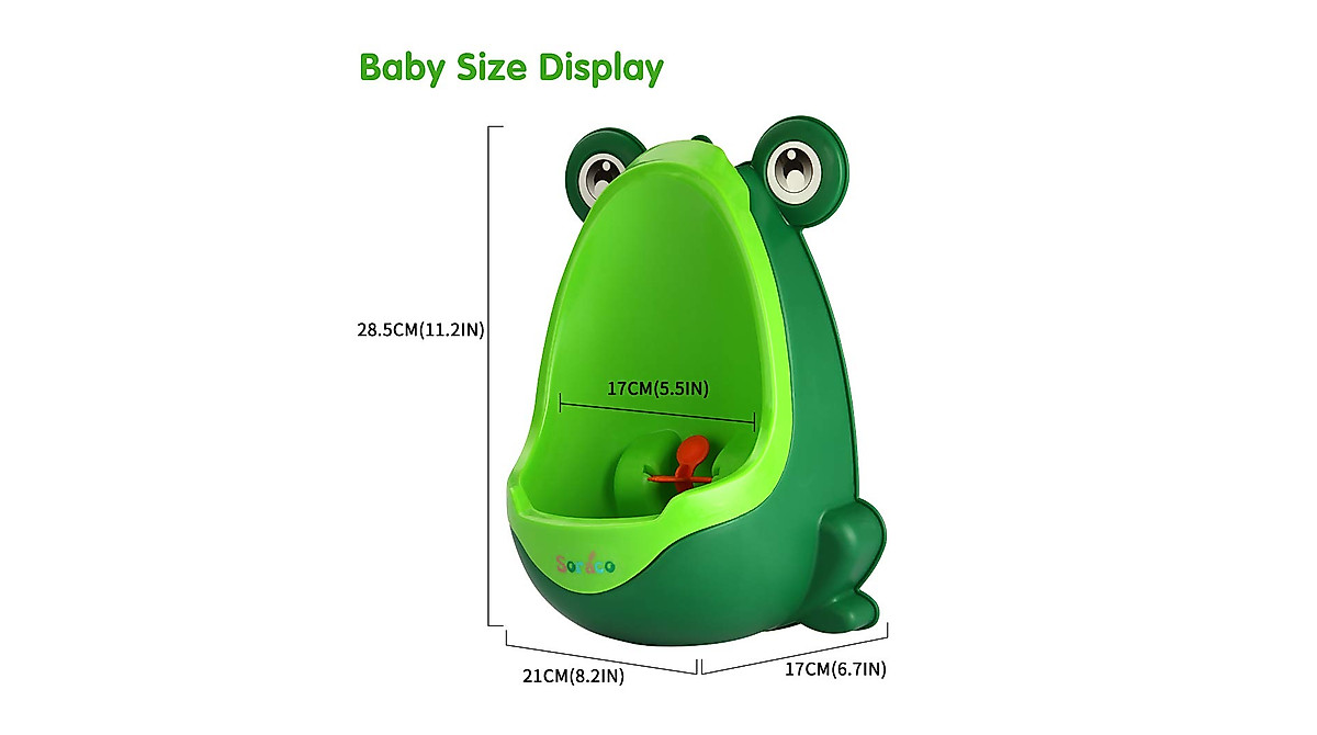 Soraco Frog Potty Training Urinal for Boys - Fun & Functional