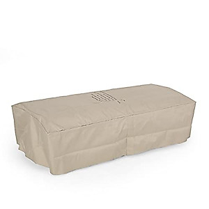 Christopher Knight Home Vernon Outdoor FIRE Pit, Dark Gray + Wood Grain