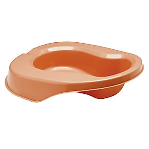 Graham-Field 2306 Grafco Durable Stackable Bedpan for Adults and Elderly, Mauve, Pack of 50