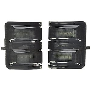 Recon 264140BK LED Mirror Smoked Lens Kit