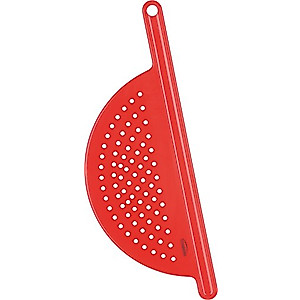 Trudeau Maison Pot Drainer 12", Red