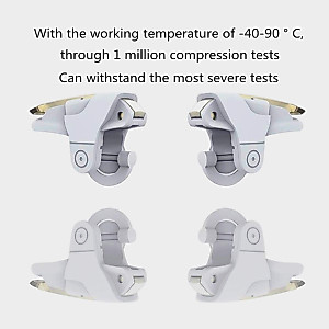 Leprato Mobile Controller, Mobile Game Trigger Battle Royale Sensitive Shoot and Aim, Cellphone Gaming Joystick Compatible with Android iOS Phones Gifts for Men Women Game Lovers