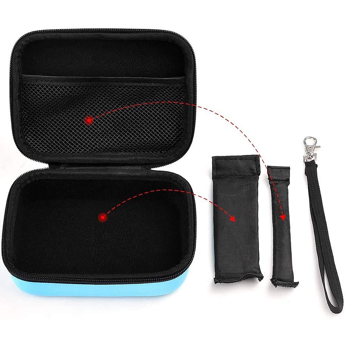 GWCASE Card Holder Compatible with PM TCG for Booster Packs. Organizer Storage Collection Case for Football Baseball Cards. Deck Box for 400+ Game Cards with Removable Dividers (Yellow)