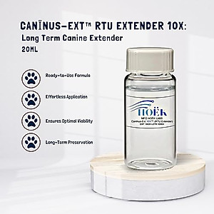 Canīnus-EXT™ Chilled RTU Extender 10X – Long Term Canine Semen 20ML - Dairy & Animal Protein-Free, Protects Dog Sperm During Shipping or Storage, No Mixing Required - Hoëk Labs