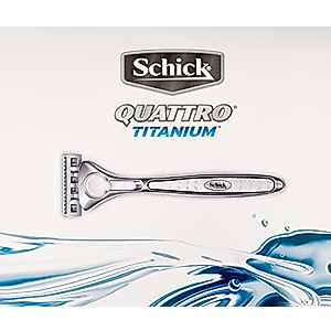 Schick Titanium Shaving Starter Gift Set for Men, 0.602 Pound