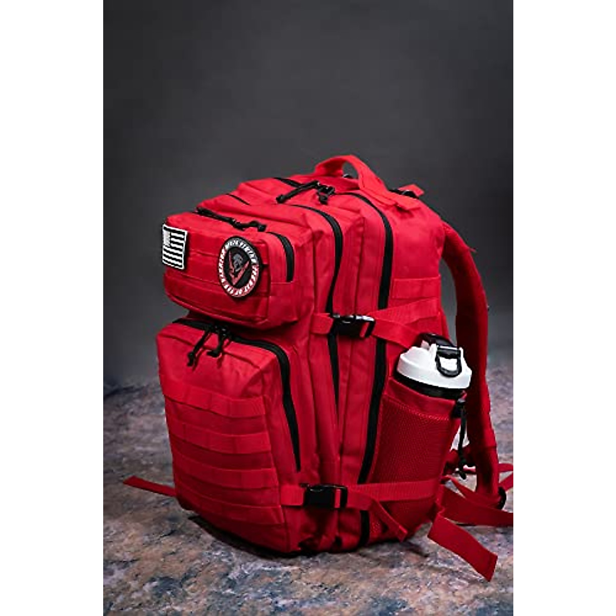 Ninja Viking Gym Backpack for Men and Women (RED)