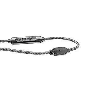 V-MODA Speakeasy 3-Button Reinforced Cable (Gray) - VC-3SZ-GREY