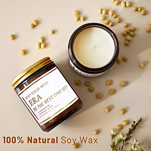 Music Lover Birthday Gift,May This Be Your Best Era Scented Candle, Music Fans Celebration Decor Accessories,9oz Pure Soy Wax Handcrafted, Lavender Scent.