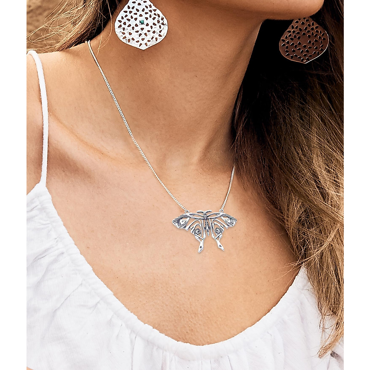 Blingsoul Butterfly Necklaces for Women - Adorable Filigree Wings Mama Mia Butterfly Necklace | Unique Mamamea – Butterfly Pendant [J100034]
