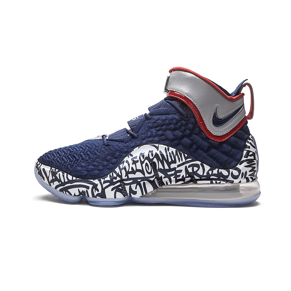 Nike Mens Lebron 17 FP CT6047 400 Graffiti Remix - Size 10