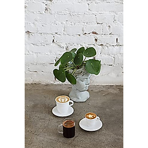 De'Longhi DLSC320 Long Coffee Glasses, 8.5 Fl oz, set of 2