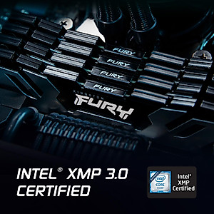 Kingston FURY Renegade Silver 32GB (2x16GB) 6400MT/s DDR5 CL32 DIMM Desktop Memory (Kit of 2) | Intel XMP 3.0 | Overclocking Stability | KF564C32RSK2-32