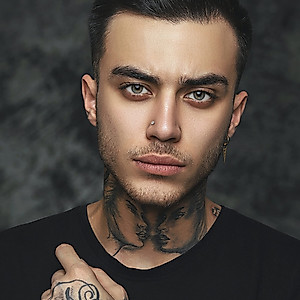 THUNARAZ 60pcs Stainless Steel Nose Studs Rings Piercing Pin Body Jewelry 22G 1.5mm 2mm 2.5mm White