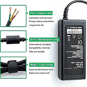 J-ZMQER AC DC Adapter Compatible with Acer Predator Z271 UM.HX1AA.006 Z271 bmiphz 27 Full HD Curved LED-Backlit Widescreen LCD Monitor