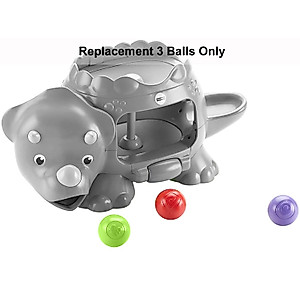 3-pk Replacement Balls for Fisher-Price Go Baby Go Poppity Pop Musical Dino