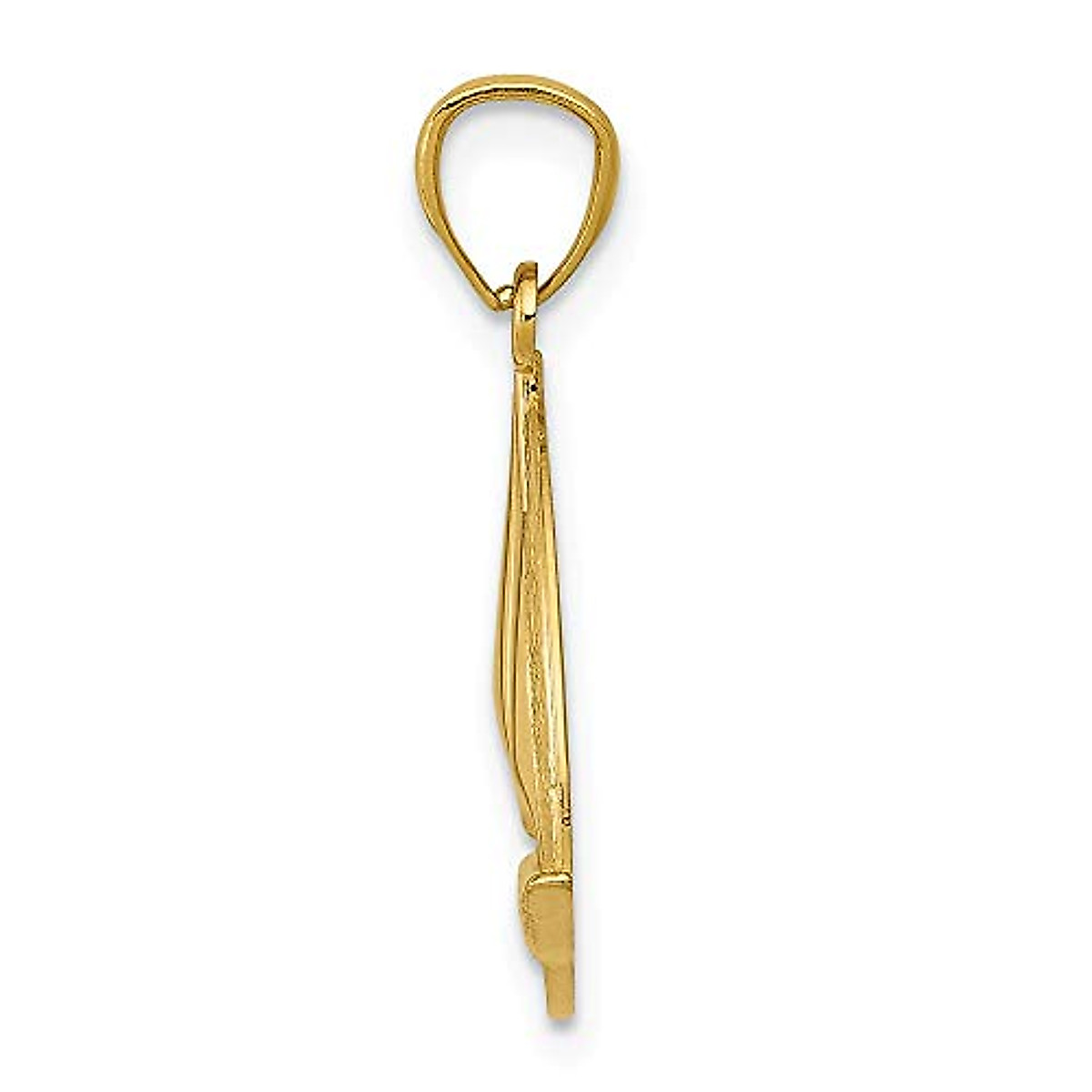 14K Sailboat Pendant