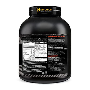 GNC AMP Mass XXX with MyoTOR Protein Powder | Targeted Muscle Building and Workout Support Formula with BCAA and Creatine | 50g Protein | 13 Servings | Cookies & Cream