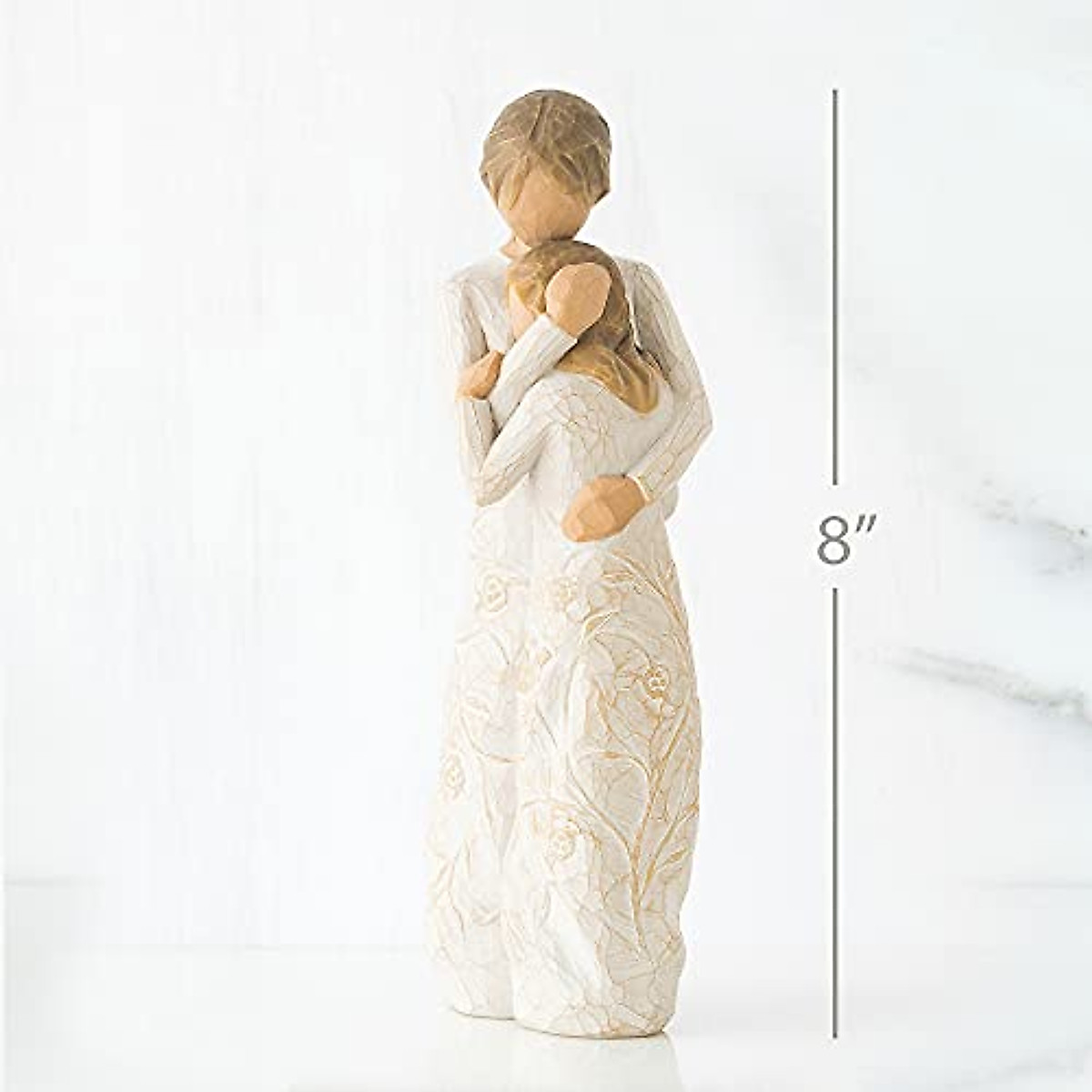 Willow Tree Close to me, Apart or Together, Always Close to me, Expresses Loving Relationships Between Mother and Daughter, Sisters or Friendships, Sculpted Hand-Painted Figure