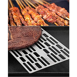 Tentock Titanium Barbecue Grill Grate Ultralight Roasting Kitchen Utensils Cooling Rack for Outdoor Camping Picnic