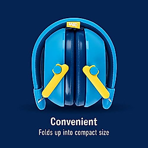 3M Kids Hearing Protection Plus, Hearing Protection for Children with Adjustable Headband, 22dB Noise Reduction Rating, Blue