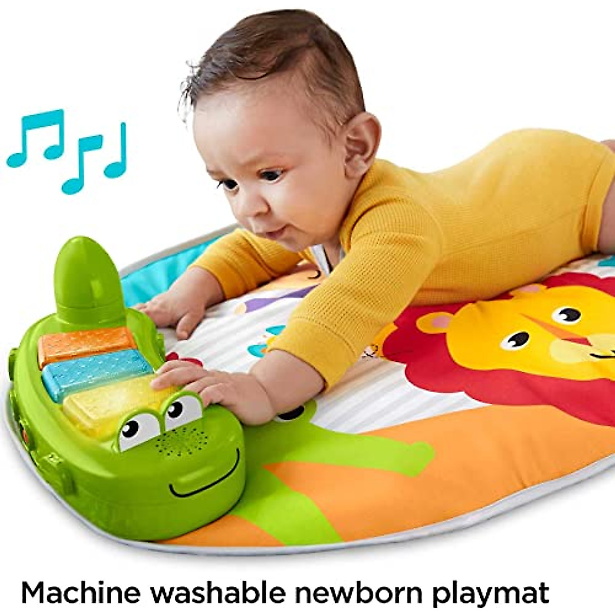 Fisher-Price Baby To Toddler Toy 3-In-1 Sit-To-Stand Activity Center With Music Lights And Spiral Ramp, Jazzy Jungle