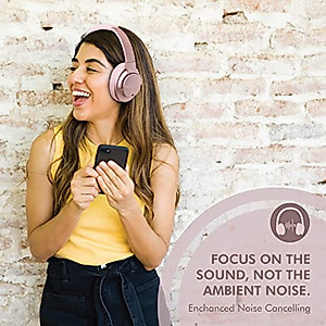 PowerLocus Active Noise Cancelling Headphones, Bluetooth Over-Ear Headphones with Noise Reduction, 70Hrs Playtime, Wireless Headphones, Hi-Fi Deep Bass, Foldable with Microphone for Phones/Laptops/PC