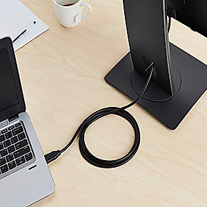 Amazon Basics DisplayPort to DVI Display Cable - 6 Feet, Pack of 1