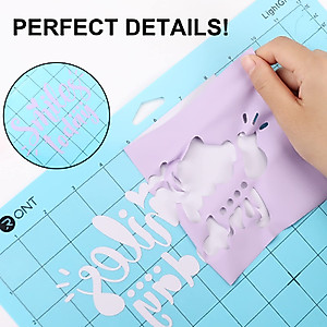 HTVRONT HTV Vinyl Rolls Heat Transfer Vinyl - 12" x 8ft HTV Vinyl for Shirts, Iron on Vinyl for All Cutting Machines - Easy to Cut & Weed for Heat Vinyl Design (Light Purple)