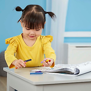 Melissa & Doug Jumbo Coloring Pad (11 x 14 inches) - Town, 50 Pictures