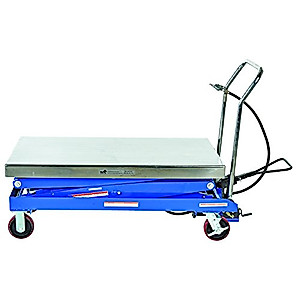 Vestil AIR-1500-D Carbon Steel Air Cart 1500 Lb. Capacity Silver