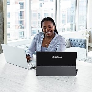 SideTrak Solo Pro 15.8" Touchscreen Portable Monitor Extender - FHD 1080P LED IPS Screen, Mac, PC, and Chrome Laptops, Powered by USB-C or Mini HDMI, Dual Display 10-Point Touch and HDR (Touchscreen)