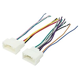 RED WOLF Radio Wire Harness Stereo MP3 CD Player Connector Plug Compatible with 2010-2017 Hyundai Elantra/Santa Fe, 2010-2018 kia Sportage/Optima/Soul