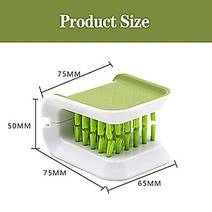 BxuxJar Car Seat Belt Cleaning Brush—Car Washing Tool Double Sided U Type Openable Cleaning Brush,Car Detailing Supplies&Car Cleaning Supplies