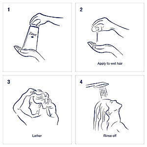 Dove Dermacare Scalp - Anti-Dandruff Shampoo - Dryness & Itch Relief - 12 Fl Oz (Pack of 2)