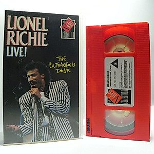 Lionel Richie The Outrageous Tour - live (vhs pal) [Unbound]