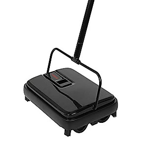 Eyliden Carpet Sweeper, Mini Size Lightweight Hand Push Carpet Sweepers - No Noise, Non-Electric - Easy Manual Sweeping, Automatic Compact Broom Only for Carpet Cleaning