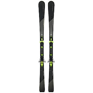 Elan Explore 8 LS Black Skis w/EL 10 GW Shift Blk/Grn Bindings 2022 Black 152