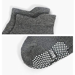 Toptim Baby Socks Toddler Non-skid Socks for Infant Boy Girl and Kids (Solid Colors 12-Pairs, 0-12M)