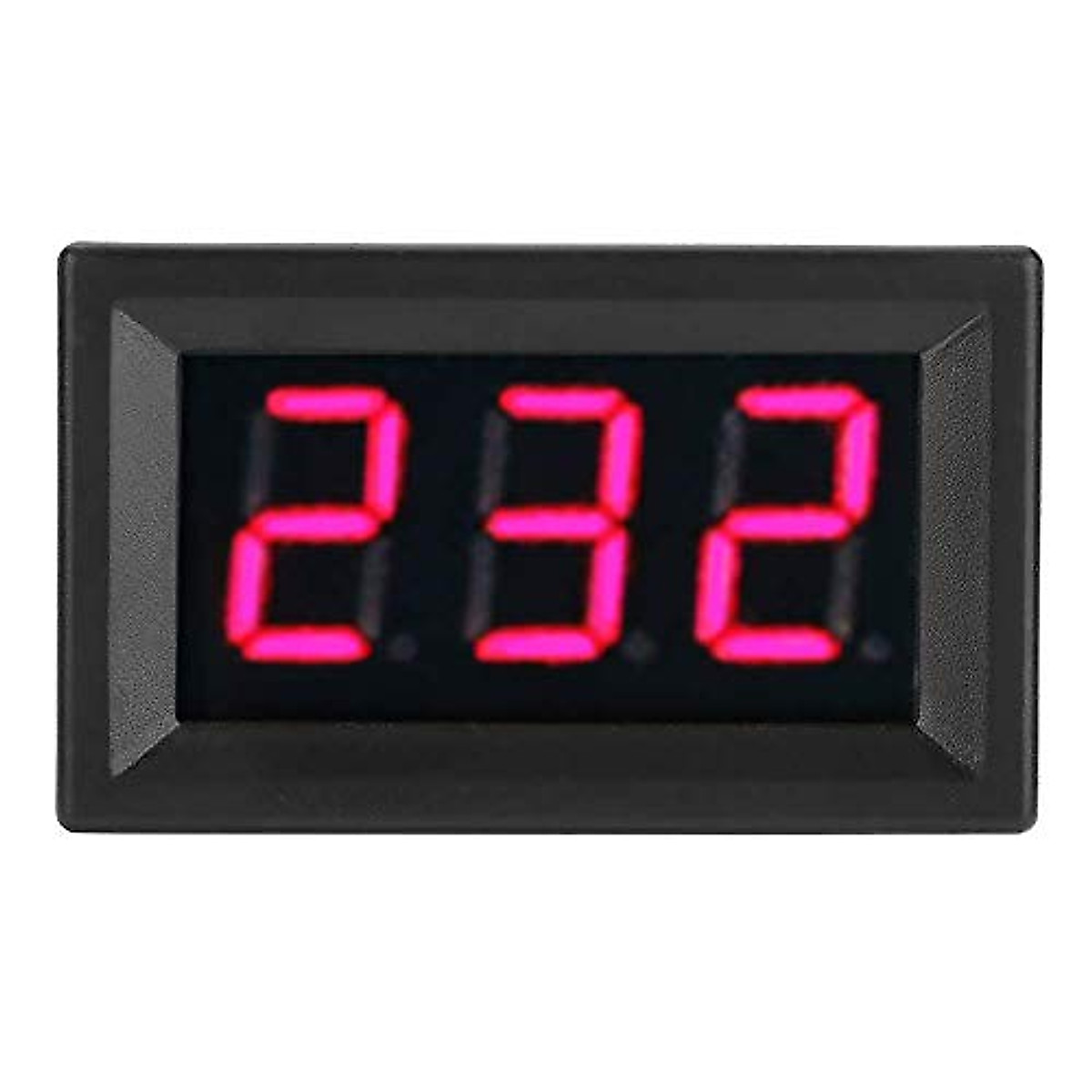 AC Voltmeter Digital LED Display Voltage Meter Panel 2 Wire Mini Voltage Tester 70-380V Volt Gauge