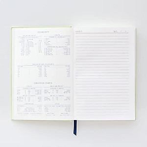 Designworks Ink Vintage Sass A5 Hardcover Notebook Journal, Whom, 14.6cm x 21.6cm, Green, JB86-1104EU