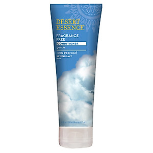 Desert Essence Fragrance Free Conditioner – Gentle, Organic Green Tea, Jojoba & Sunflower Oils - Paraben, Gluten & Cruelty-Free - Smooths & Softens Hair - No Oil Residue - For All Hair Types - 8 fl oz