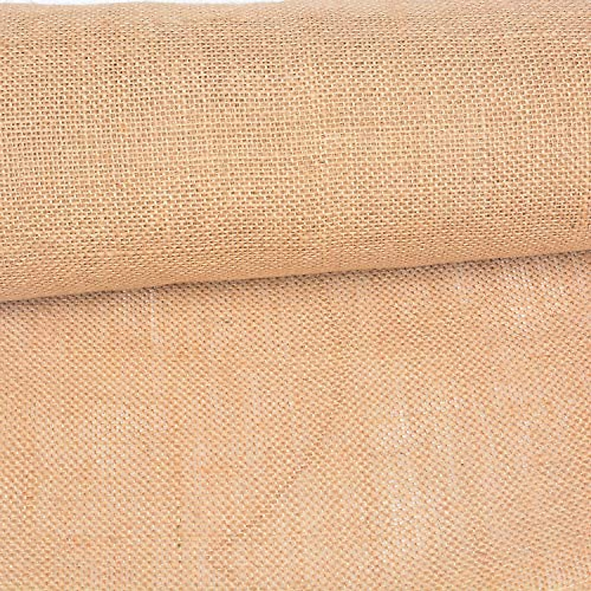 Tosnail 10 Yard Long 12" Wide Natural Burlap Fabric Roll for Craft Projects, Home Decor, Wedding Decor