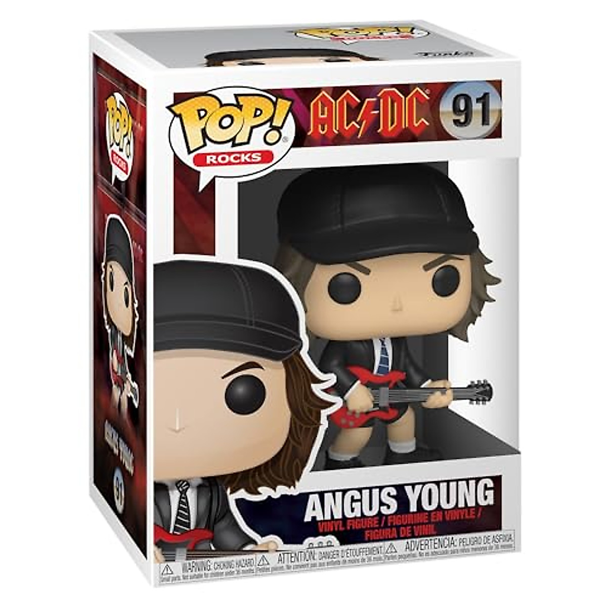 Funko Pop! Rocks: AC/DC - Agnus Young with Chase (Styles May Vary)