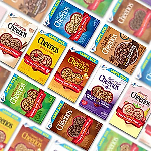 Pumpkin Spice Cheerios, Breakfast Cereal, Family Size, 18.5 OZ