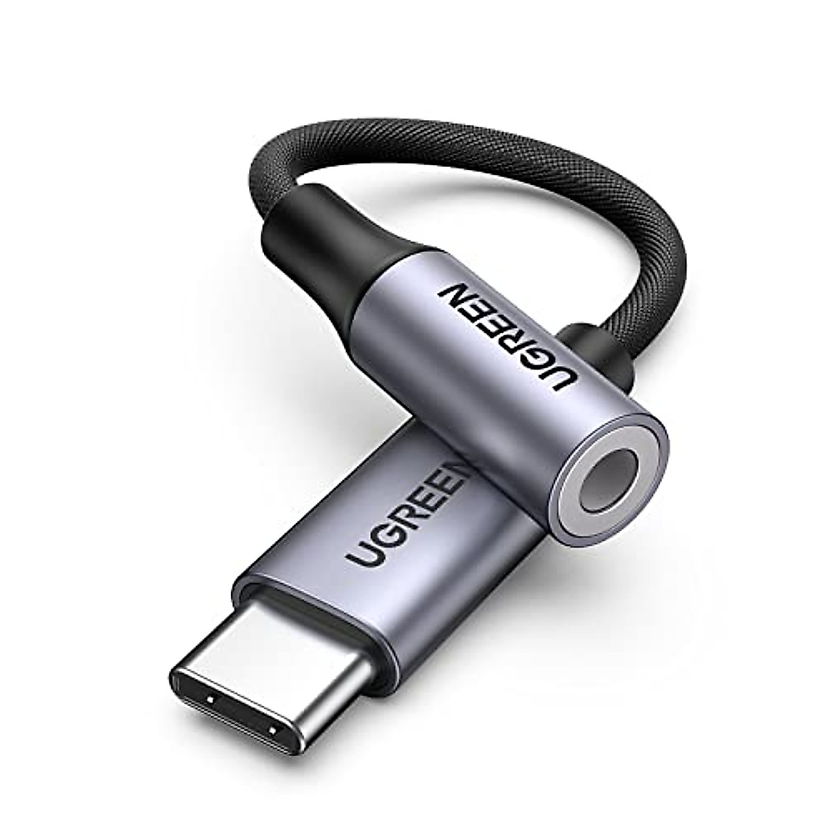 UGREEN USB-C to Lightning Audio Adapter Bundle with Braided USB C to 3.5mm Audio Adapter Compatible with Samsung Galaxy S21