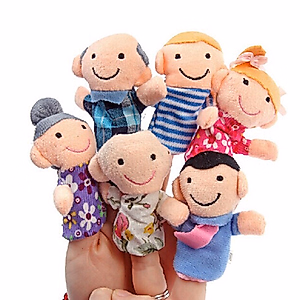 Finger Puppet Set | The Original Storytime Learning Aid | 16 Pack | Puppets for Teachers | Parents | Students & Children - Storytelling Reading Prop