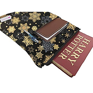Stars of The East Book Sleeve - Deluxe Japanese Cotton - Book Cover for Hardcover and Paperback - Book Lover Gift - Notebooks and Pens Not Included